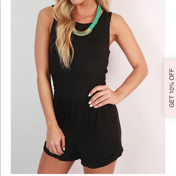 dee elle | Shorts | Dee Elle Side Cut Out Romper Medium Navy | Poshmark